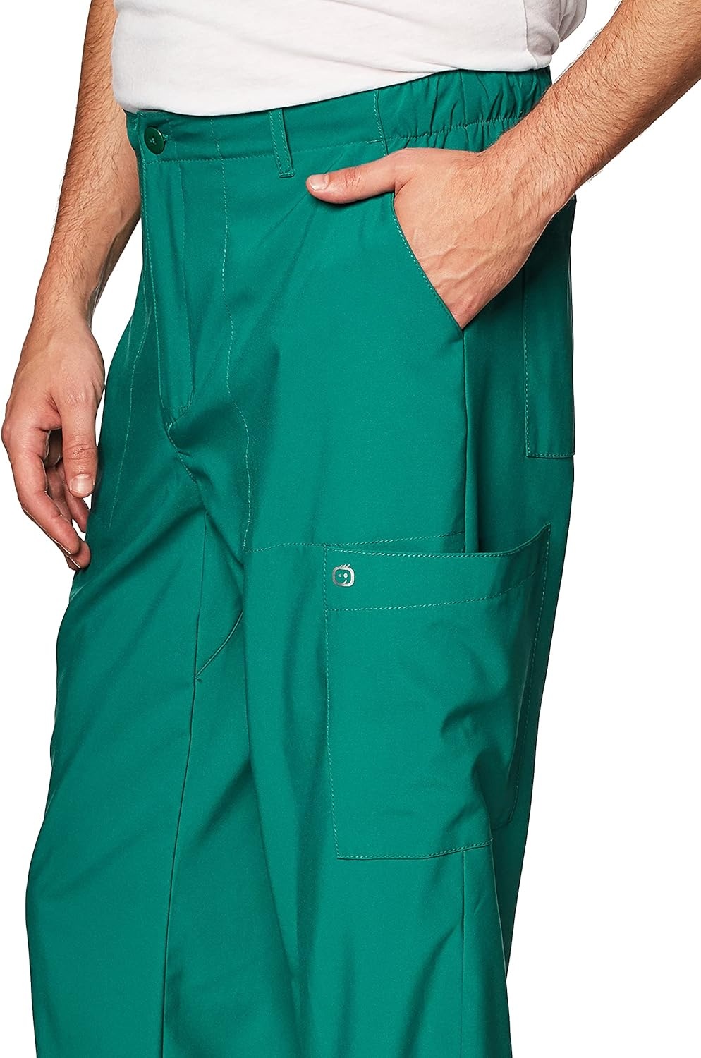 Wink W123 Men’s Flat Front Cargo Scrub Pant(Hunter) - Wink Scrubs ...